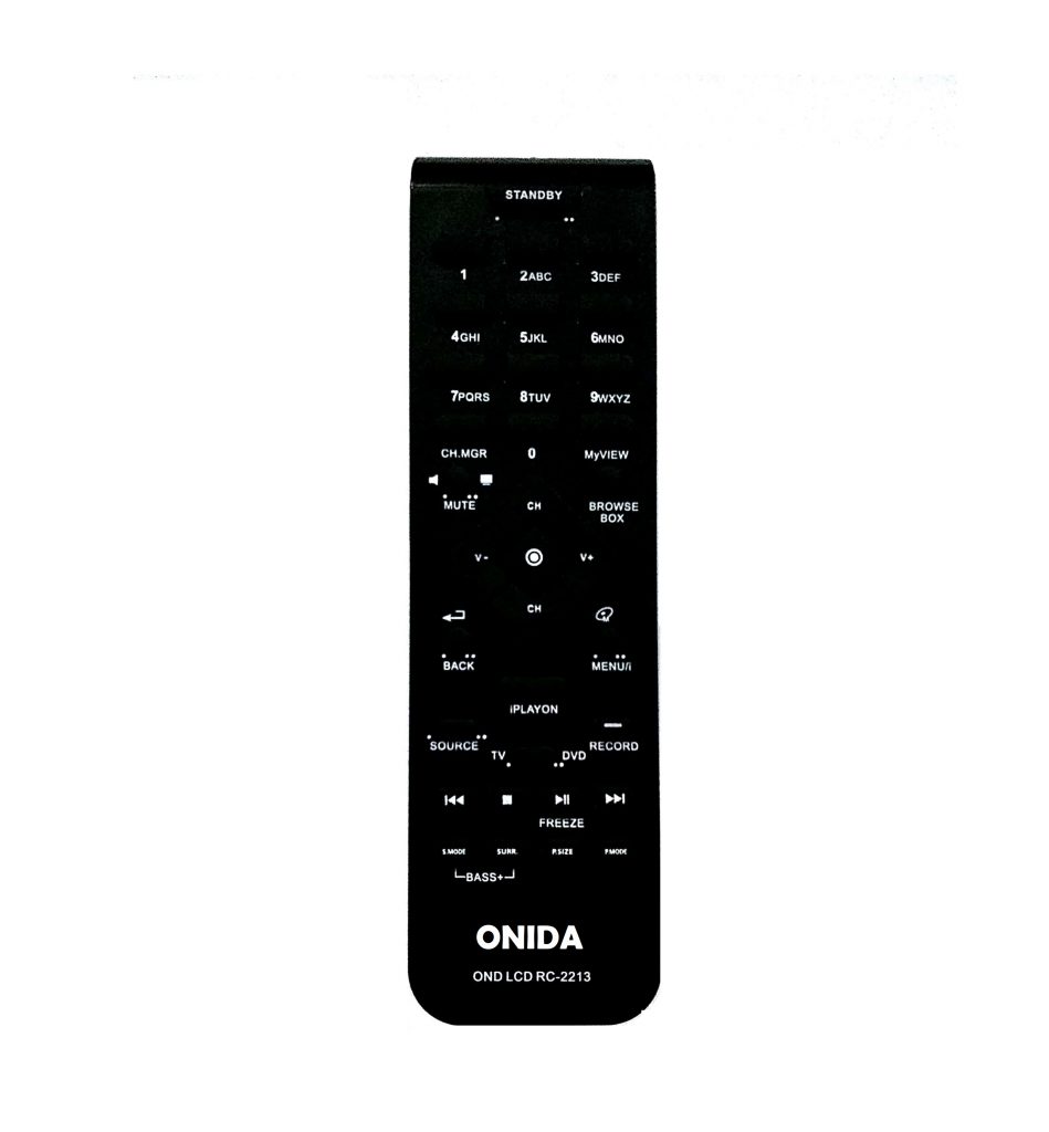 ONIDA LCD/LED Tv Remote Buy @ Lowest Price (ONIDA-LCD-TV-RC-2213-RR-LC ...