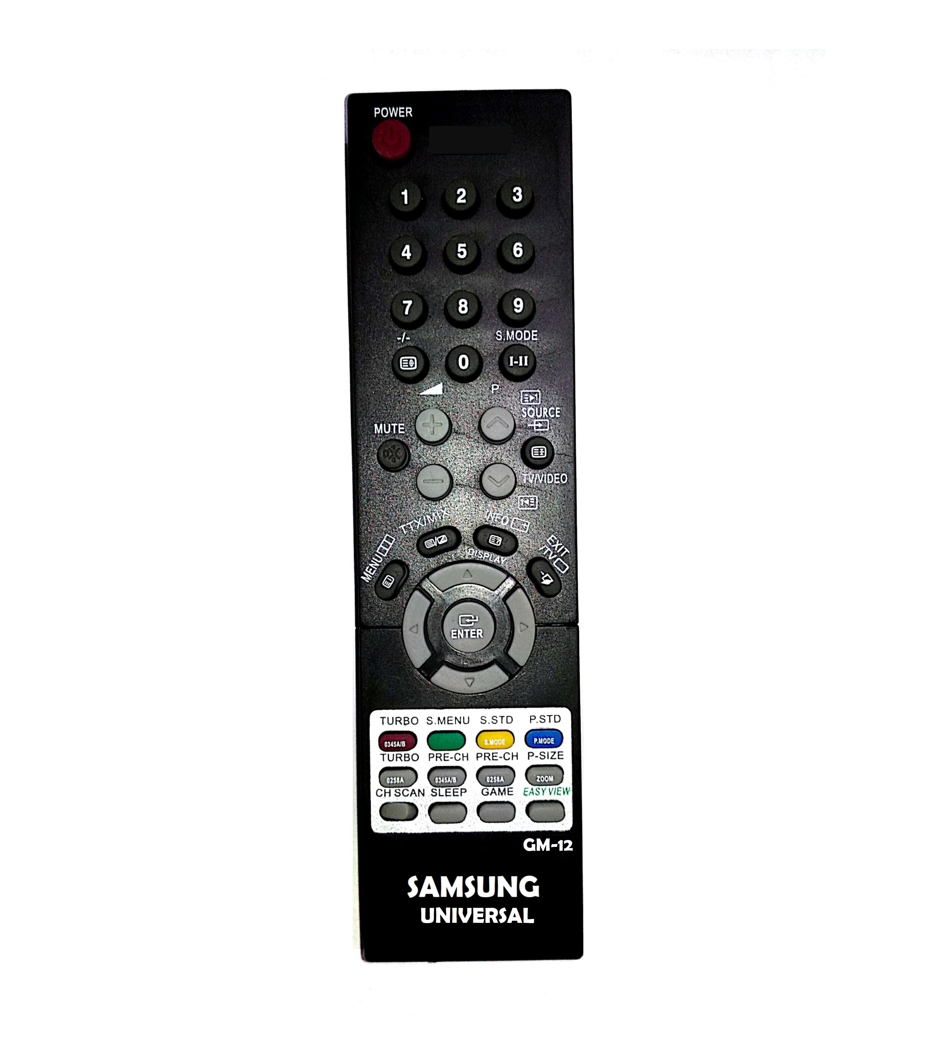 SAMSUNG UNIVERSAL TV Remote Buy Online @ Lowest Price (GM-12)